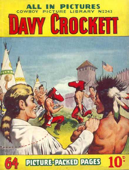 Cowboy Picture Library #243 - Davy Crockett (Issue)