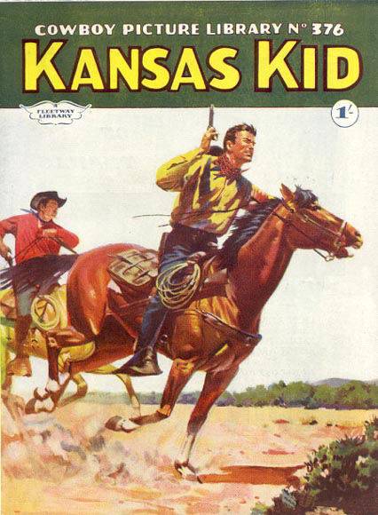 Cowboy Picture Library #376 - Kansas Kid (Issue)