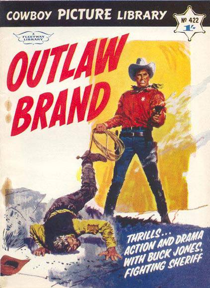 Cowboy Picture Library #422 - Outlaw Brand (Issue)