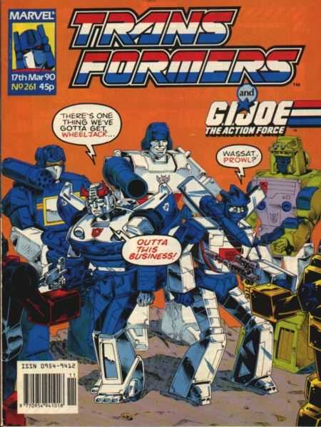The Transformers #261 - Primal Scream, Part 3 / Starting Over (Issue)