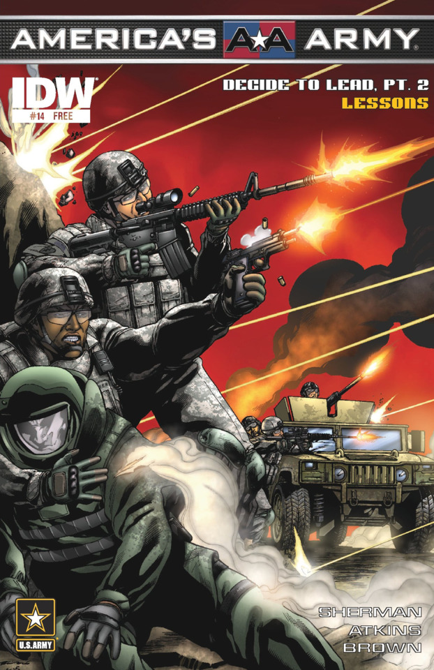 America's Army #14 - Decide To Lead, Pt. 2: Lessons (Issue)