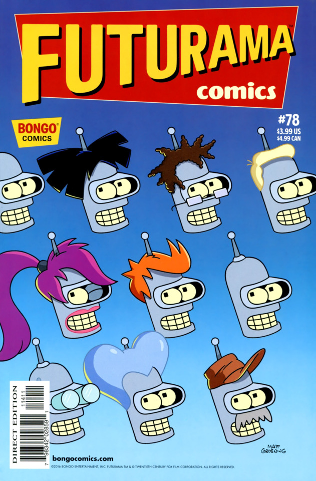 Futurama Comics #78 - Little Orphan Android (Issue)
