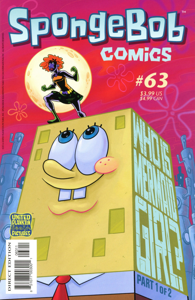 SpongeBob Comics #63 - Who Is Mermaid Girl? Part 1 of 2; Mama Trauma ...
