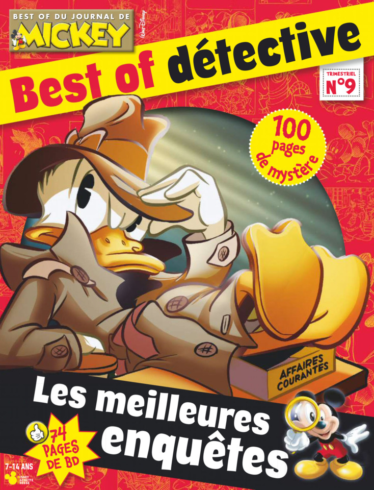 Le Journal de Mickey Best Of #9 - Best of détective (Issue)