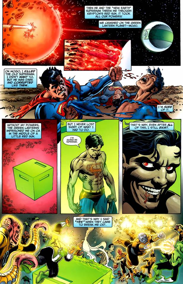 Superboy Prime vs Superman(Sun Diped) - Battles - Comic Vine