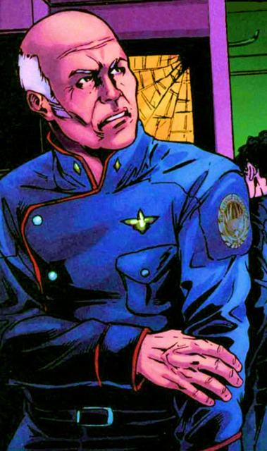 Colonel Tigh (Character) - Comic Vine