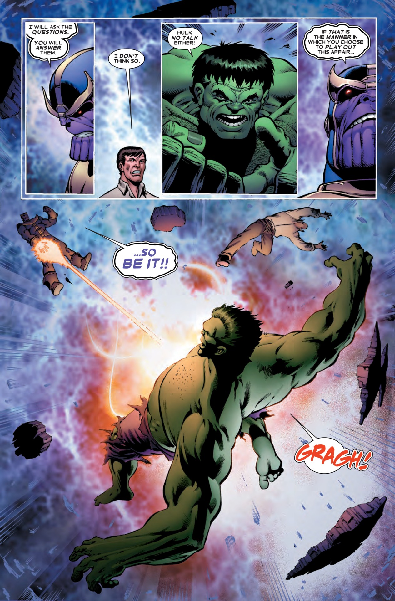 Preview Thanos Vs Hulk 2 Comic Vine