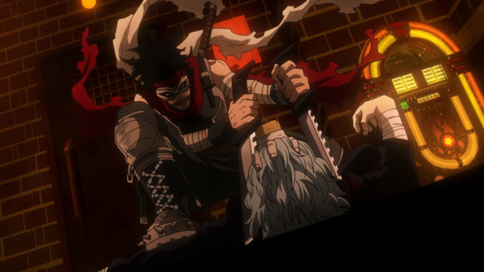 Shigaraki and Stain(BnHA) vs Captain America and Batman(Marvel/DC ...