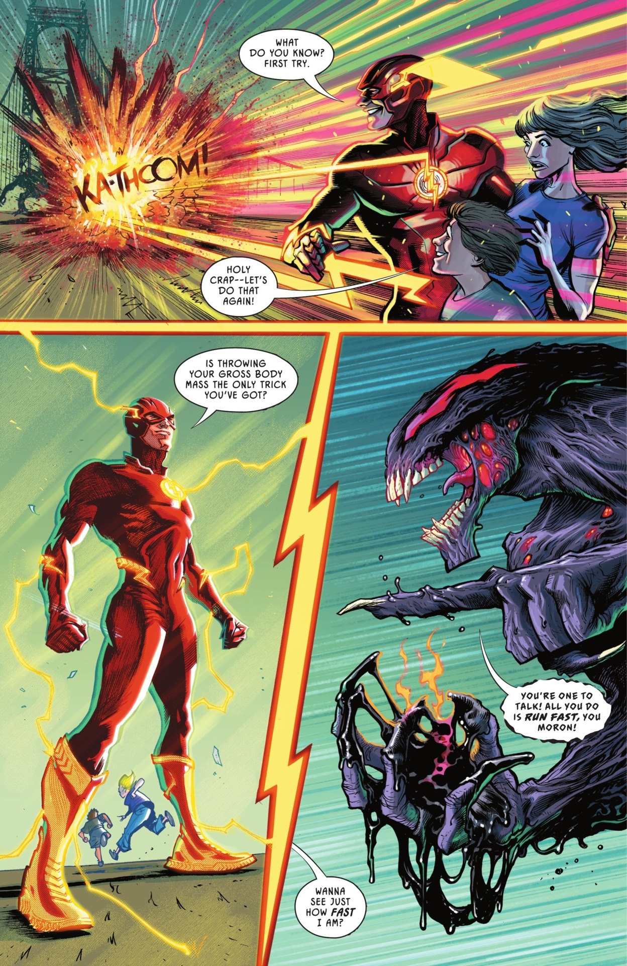 DCEU Flash most impressive feats (Prequel Comic) - Gen. Discussion ...