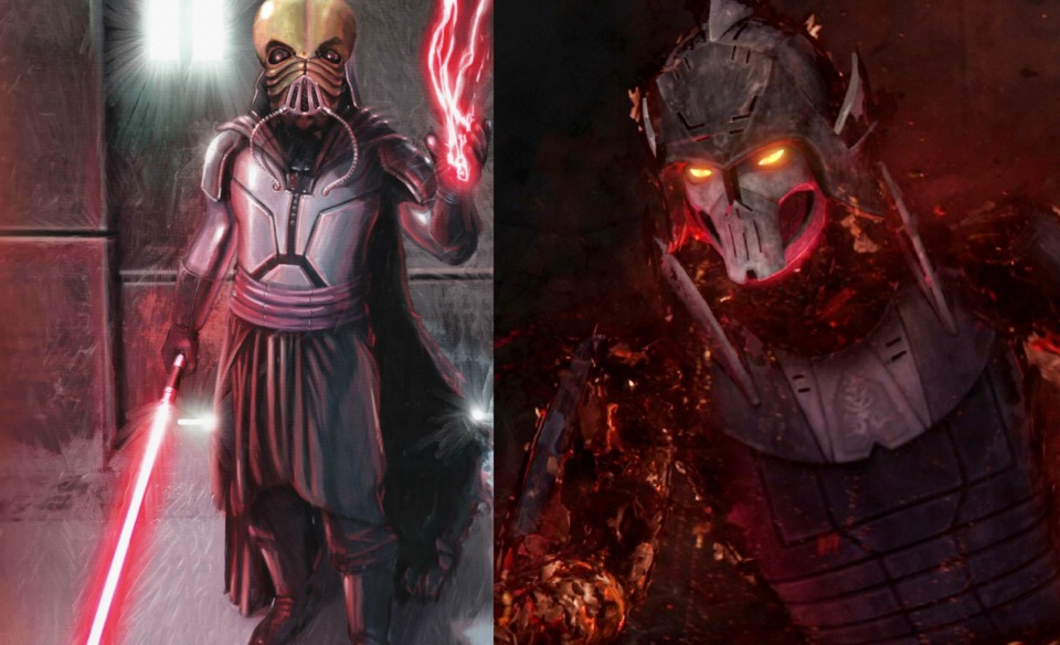 Darth Vader Vs Darth Bane