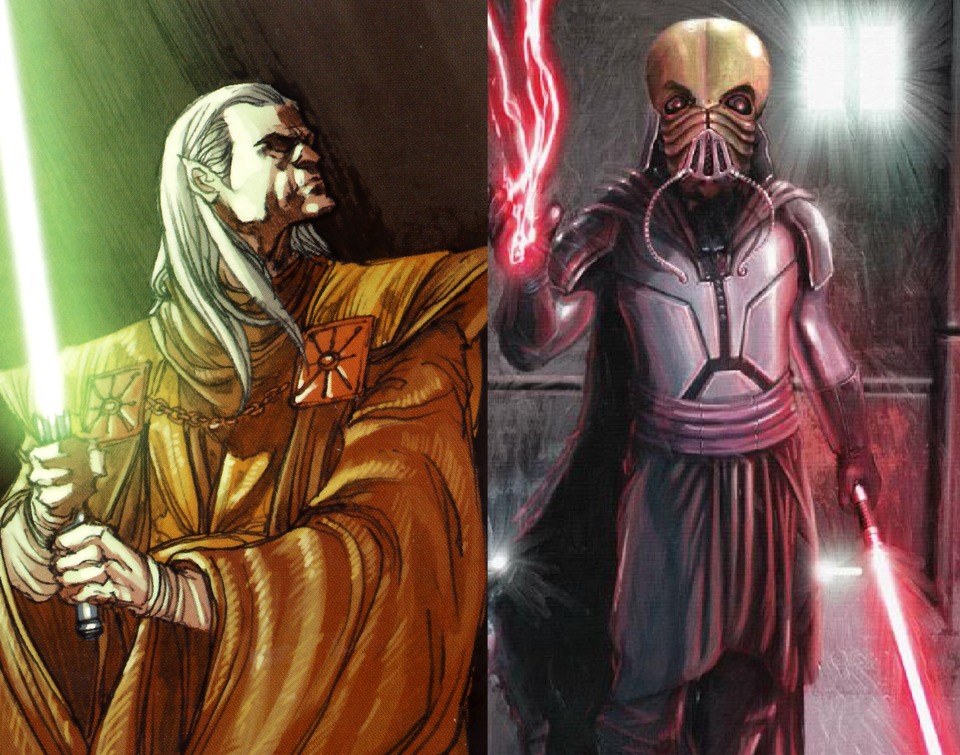 Arca Jeth vs Darth Tenebrous - Battles - Comic Vine