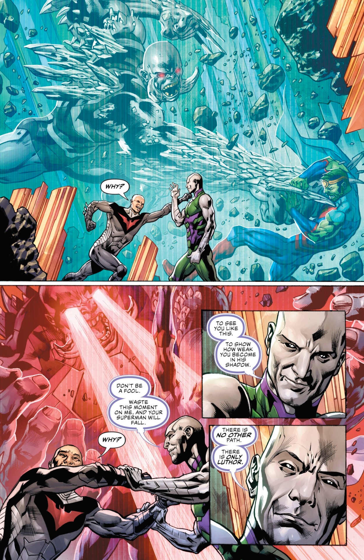 The Many Instances They gave Doomsday (Clones/mutated) Heat Vision ...