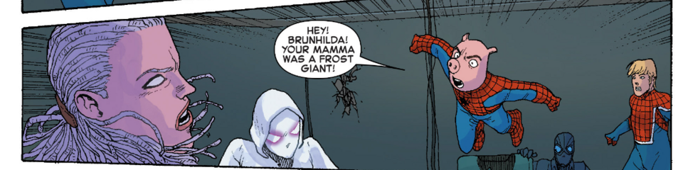 GoW Thor vs ITSV Spider-Gang - Battles - Comic Vine