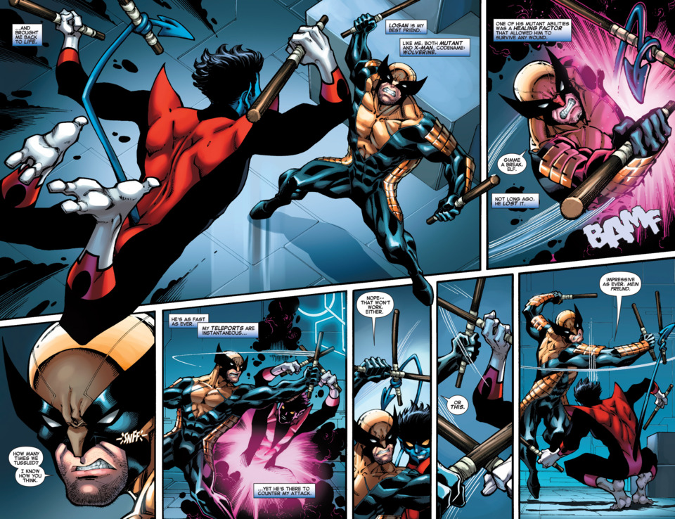 Wolverine & Nightcrawler VS Batman & Nightwing - Battles - Comic Vine