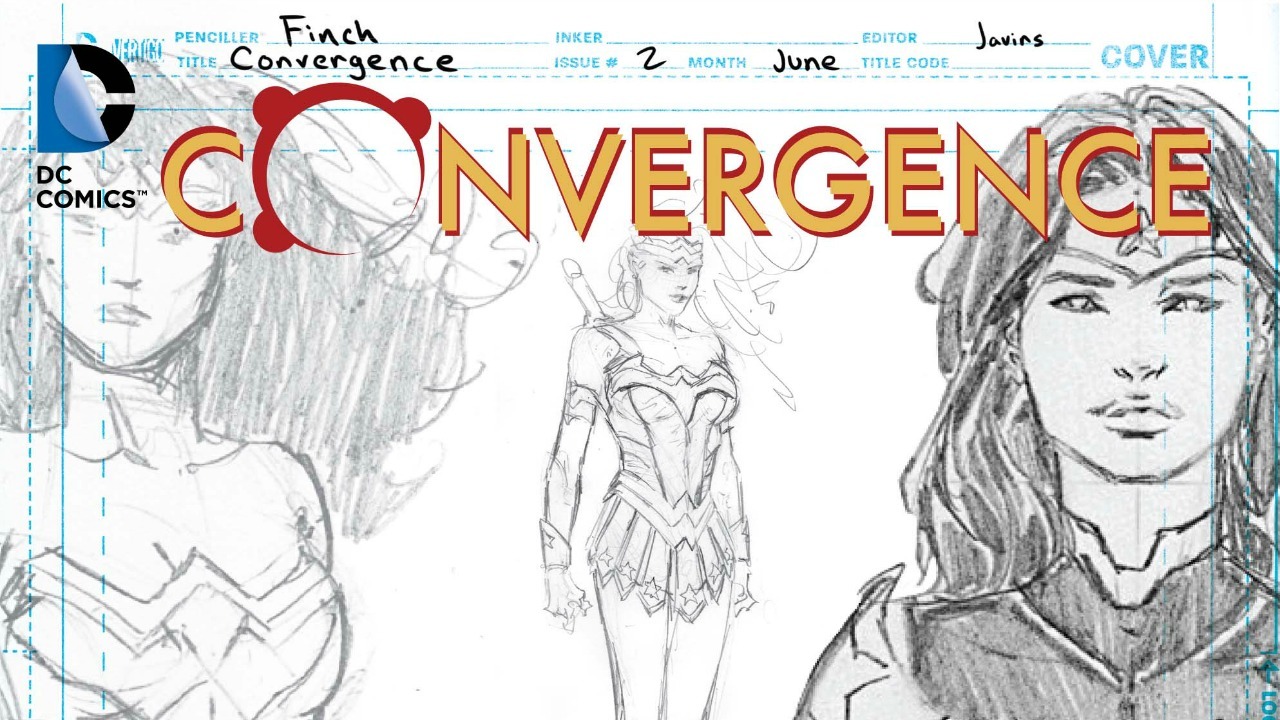 Exclusive Cover Reveal: CONVERGENCE #2 David Finch Sketch Variant ...