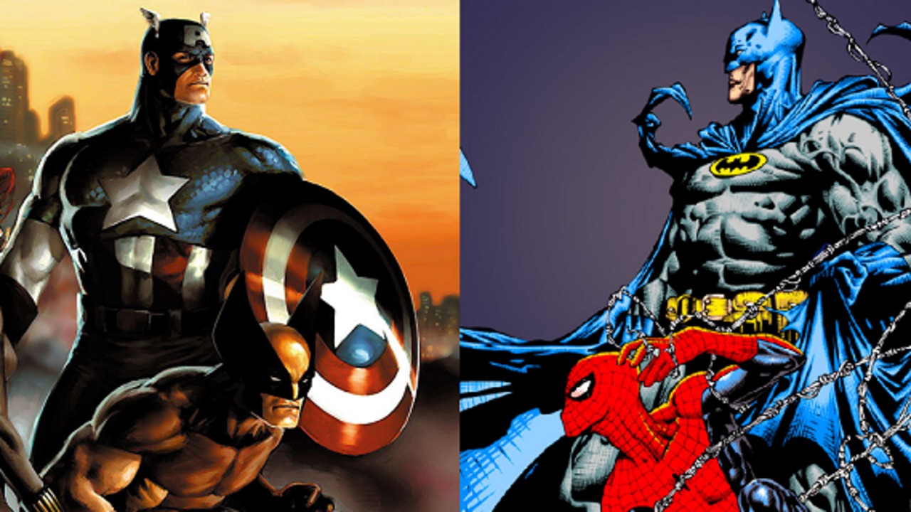 Batman Battle of the Month: Batman/Spider-Man vs. Captain America ...